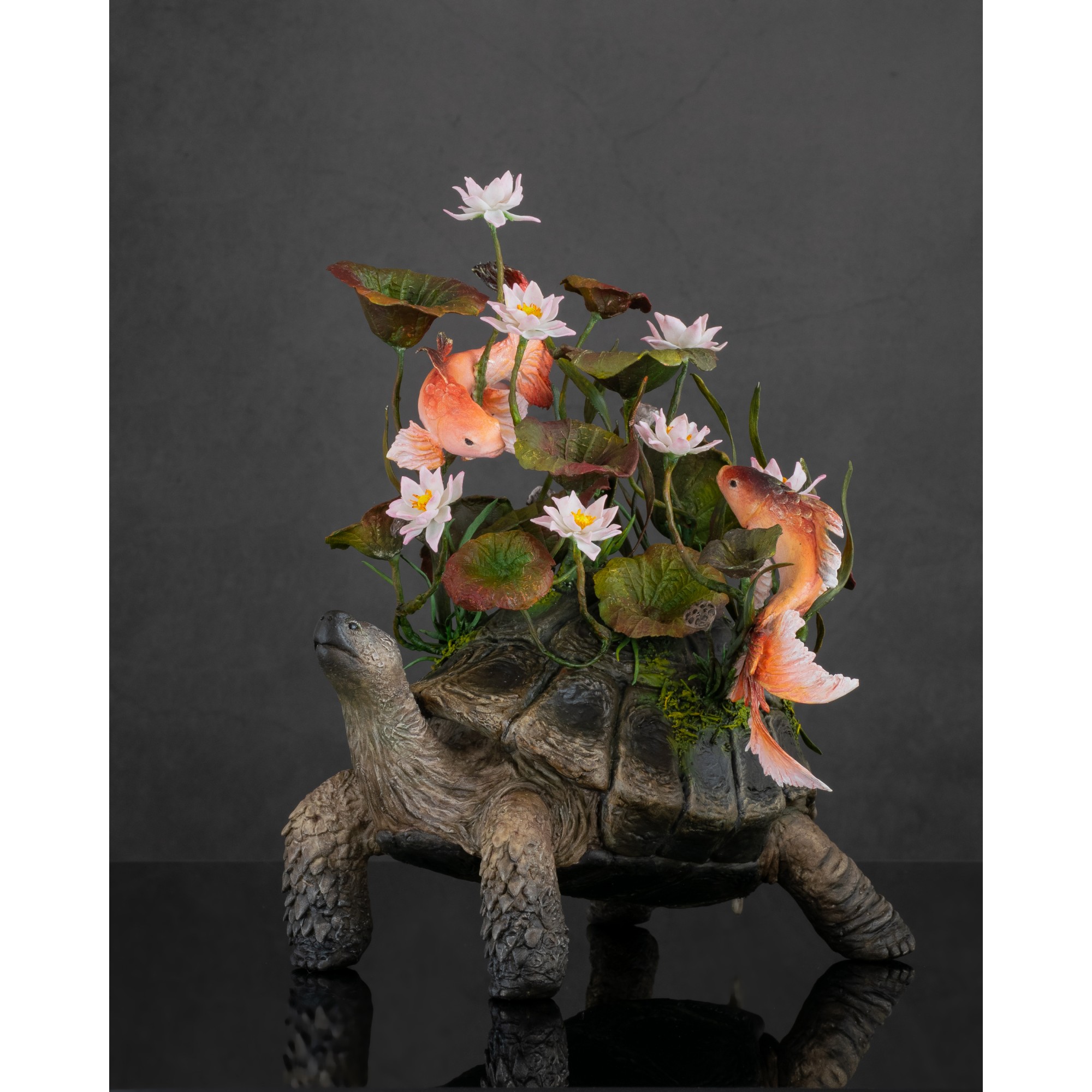 Collectible Handmade Turtle statue