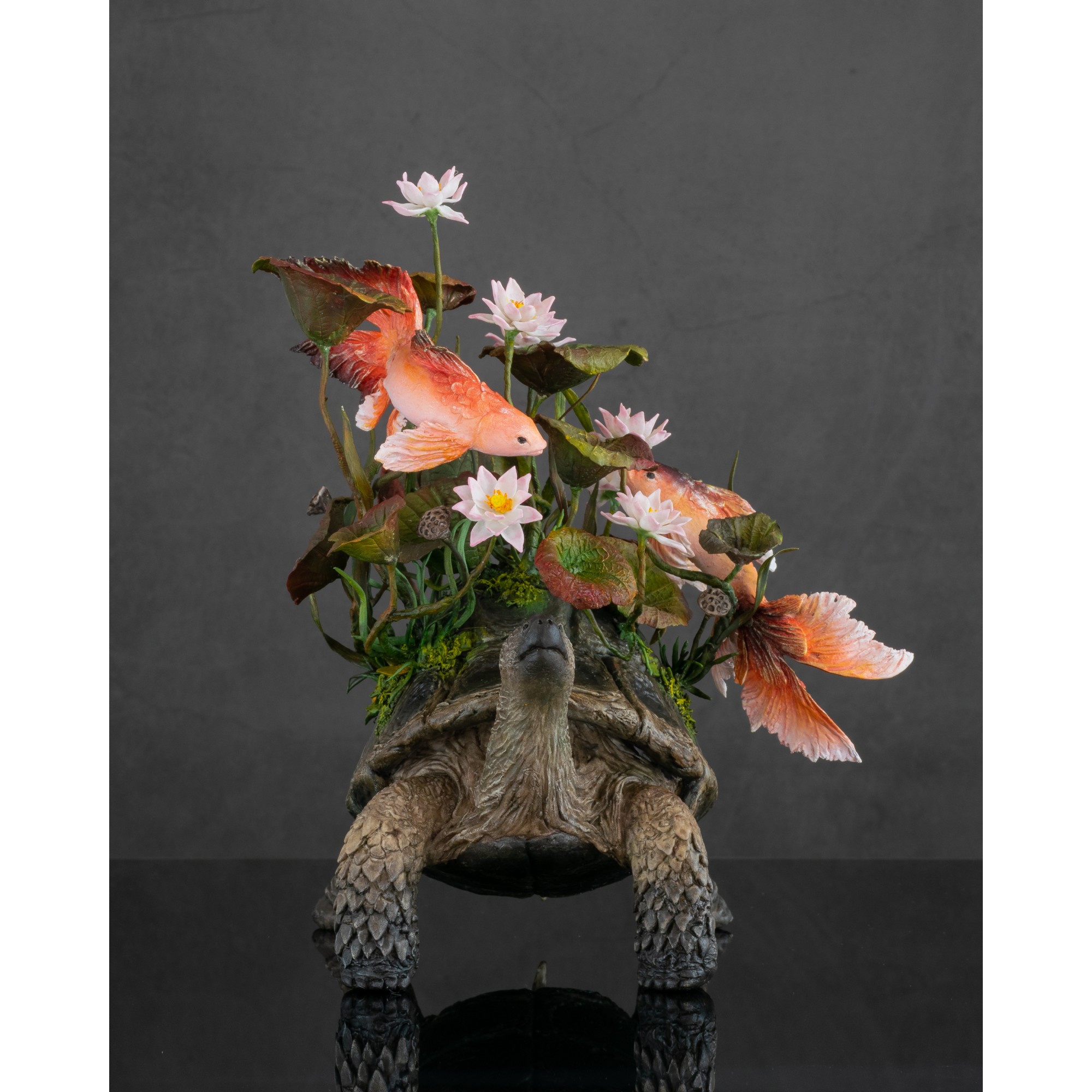 Collectible Handmade Turtle statue