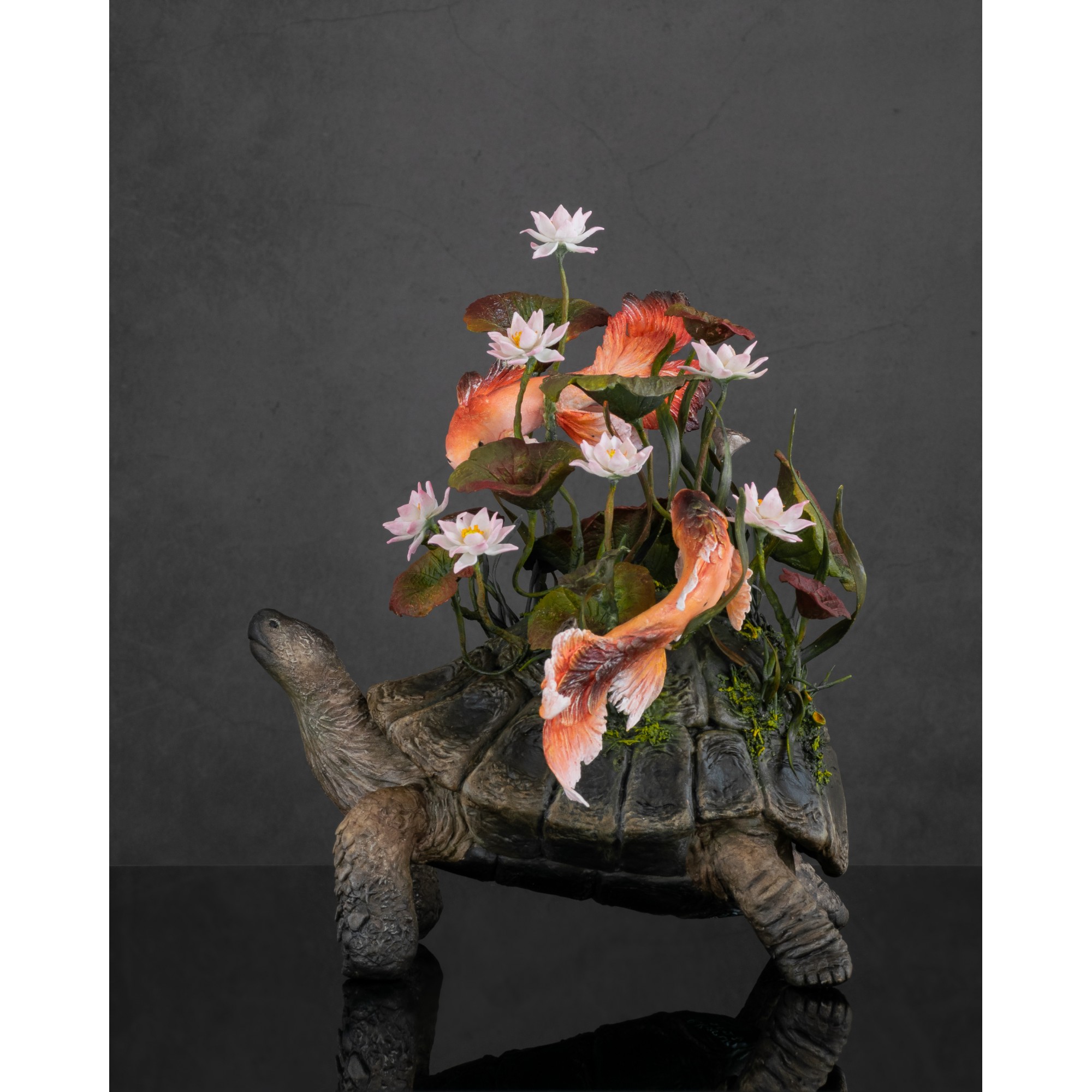 Collectible Handmade Turtle statue