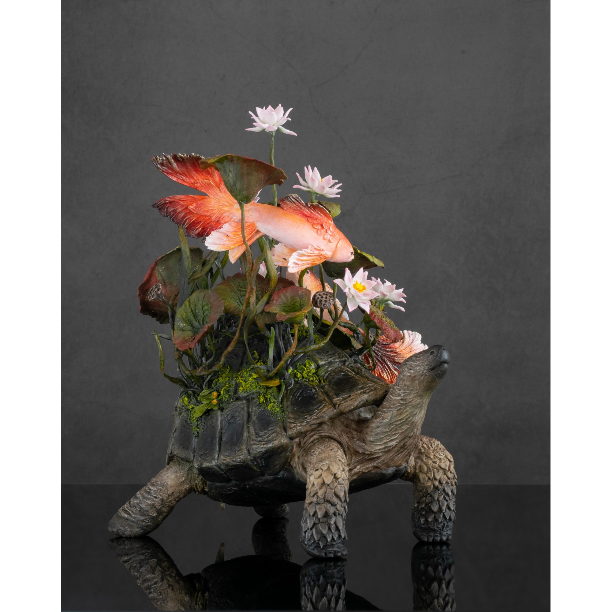 Collectible Handmade Turtle statue