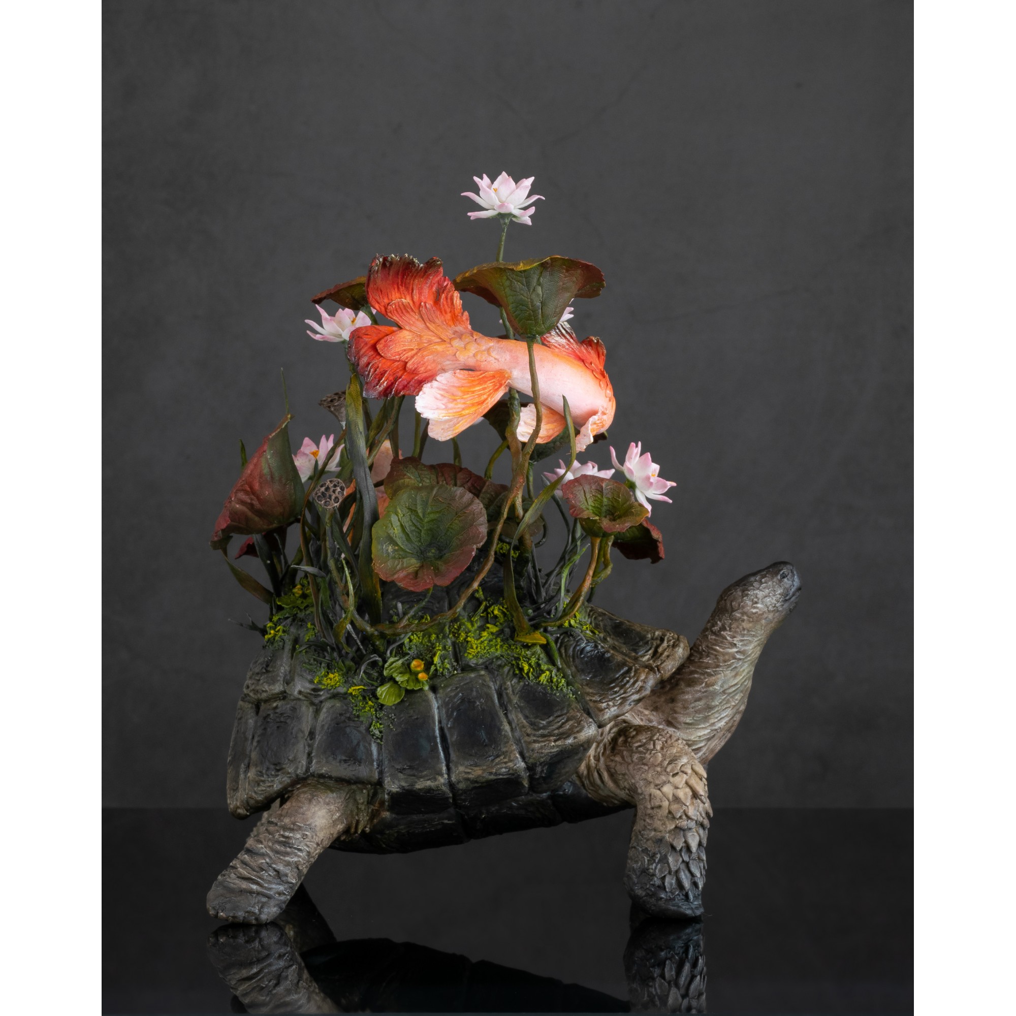 Collectible Handmade Turtle statue