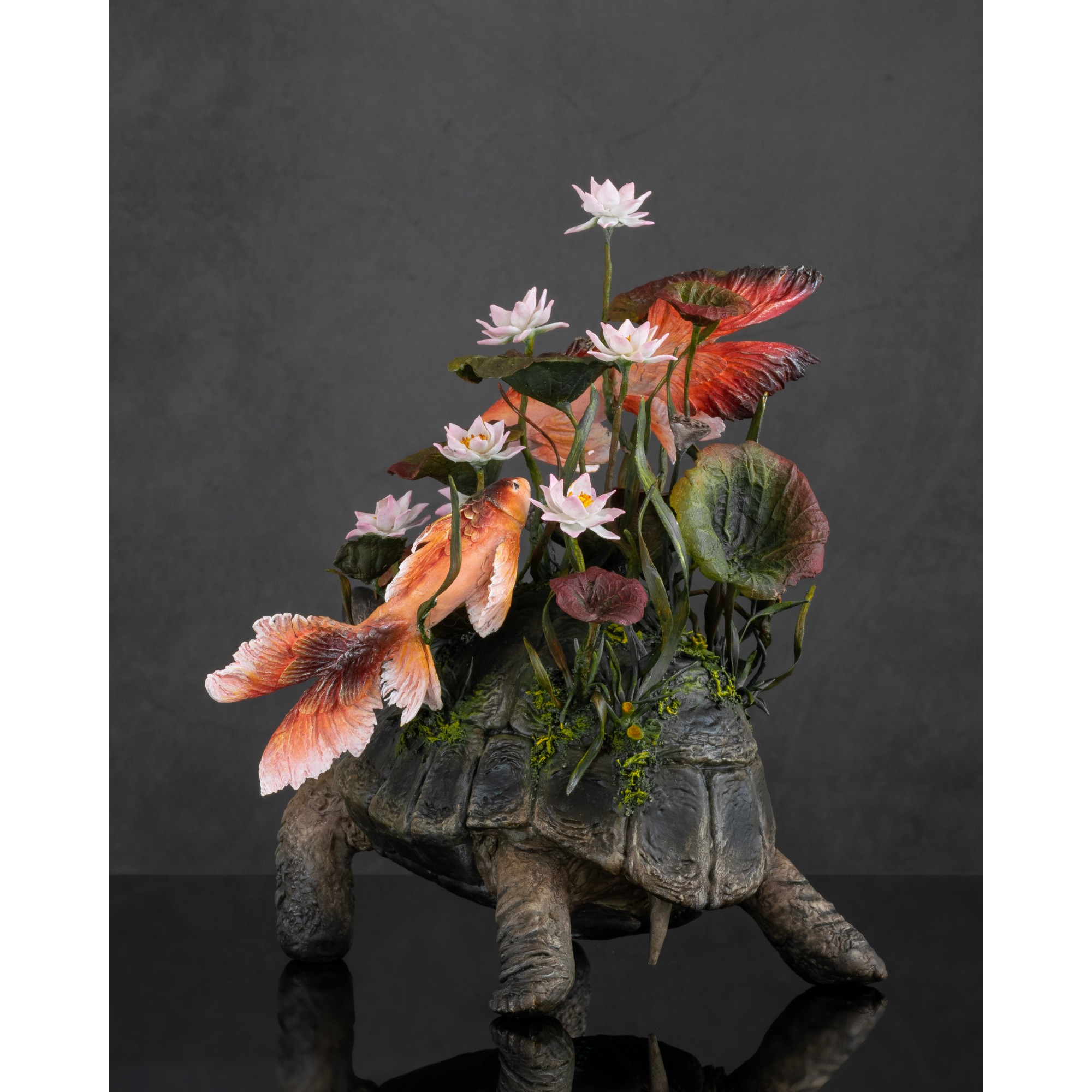 Collectible Handmade Turtle statue